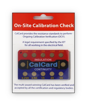 CalCard Calibration Checkbox - Wiring Regulations