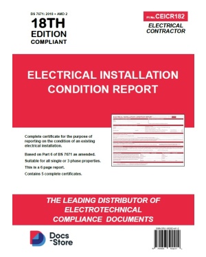 Electrical Installation Condition Report Certificate - Wiring Regulations